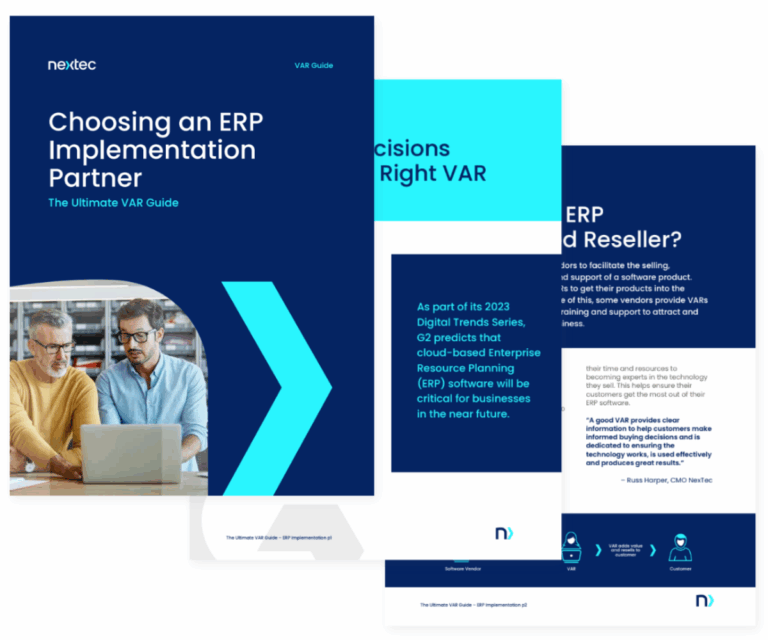 Ultimate Guide to Choosing an ERP Implementation Partner – NexTec Group