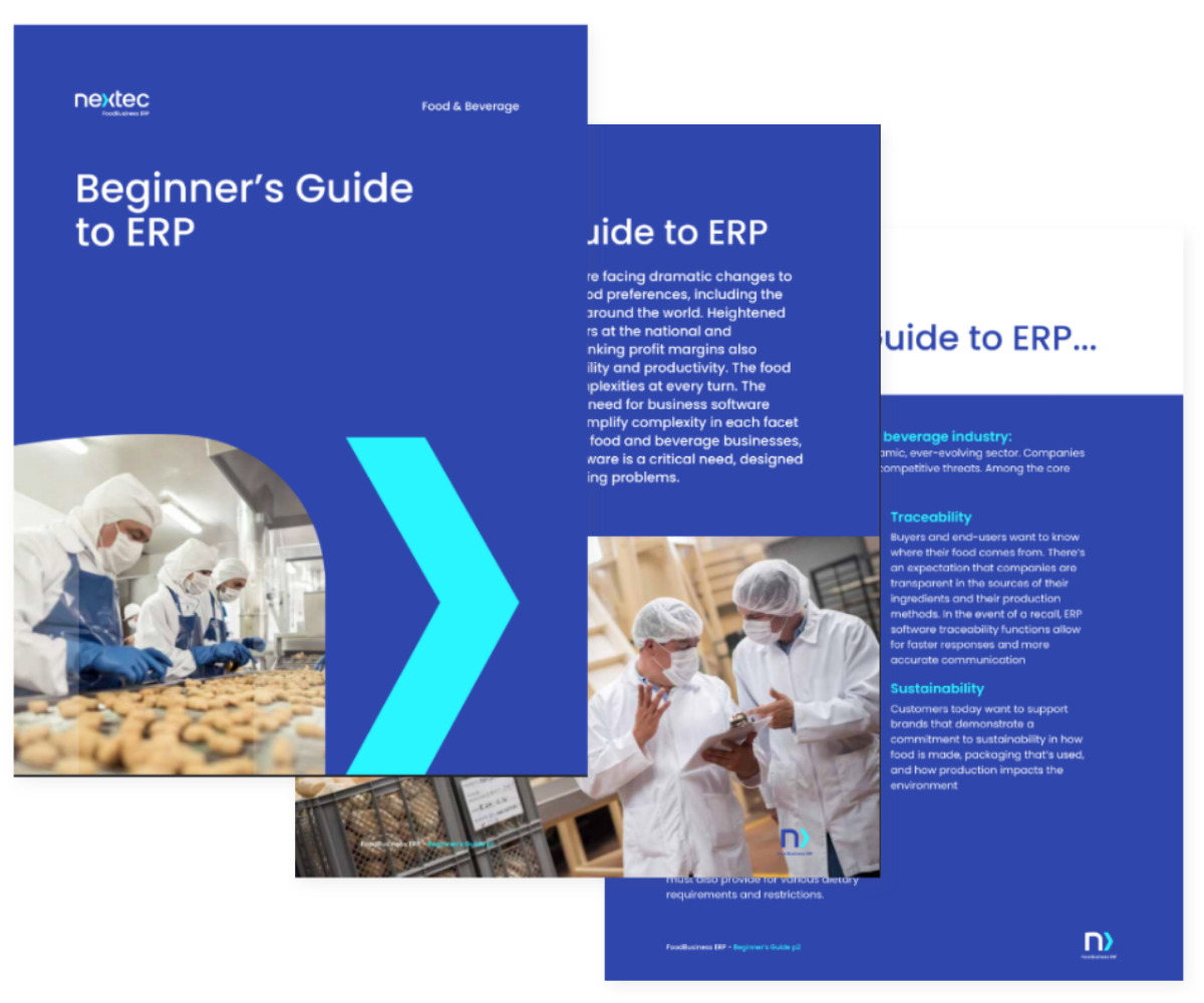 The Beginner’s Guide to ERP: Food and Beverage - NexTec Group