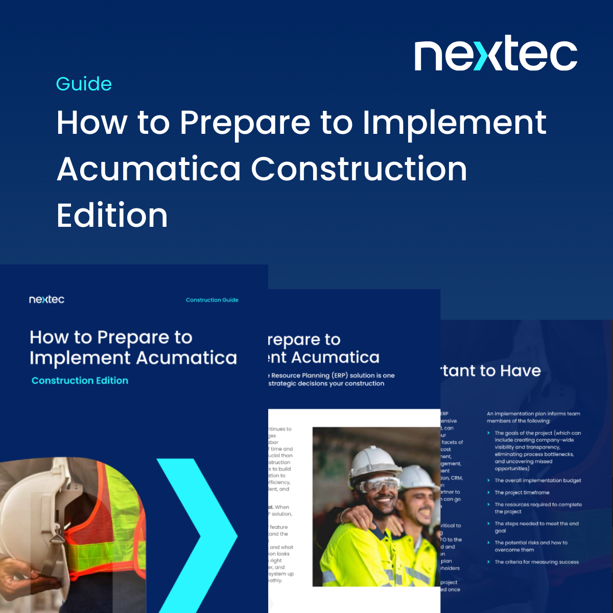 Prepare to Implement Acumatica Construction Edition – NexTec Group