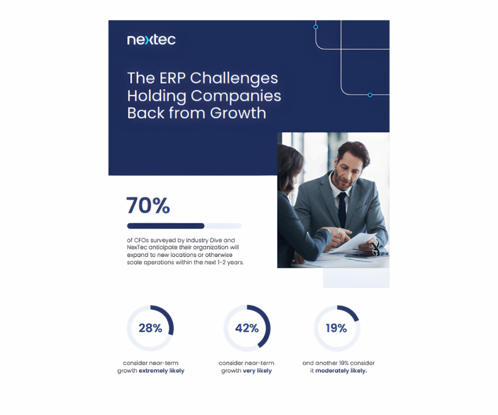 Infographic: The ERP Challenges Holding Companies Back from Growth